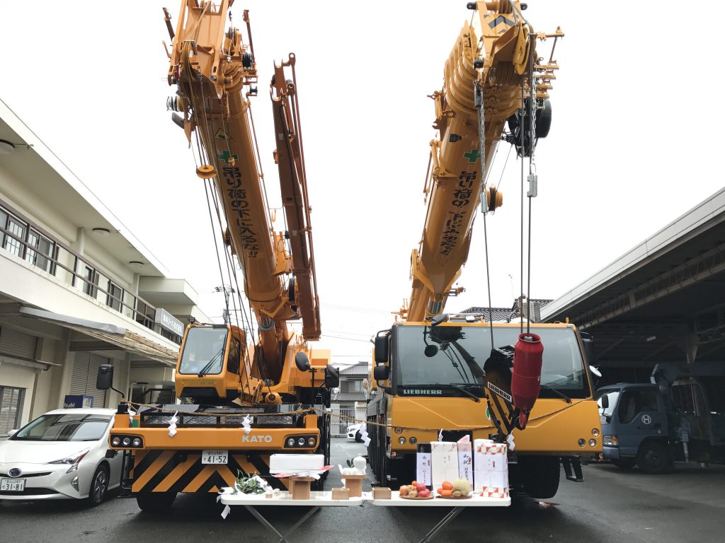 新型50tラフター、120tオールテレーン導入しました | 保科リース株式会社